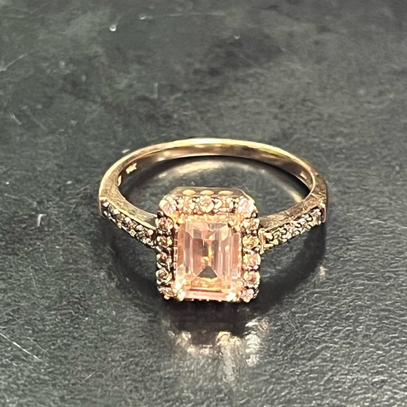 Levian | Jewelry | Levian 4k Strawberry Rose Gold Morganite And ...